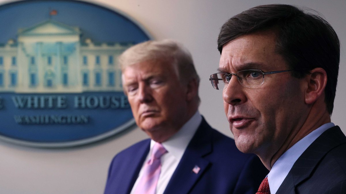 Trump Anuncia Por Twitter El Despido De Mark Esper Telemundo Orlando 31