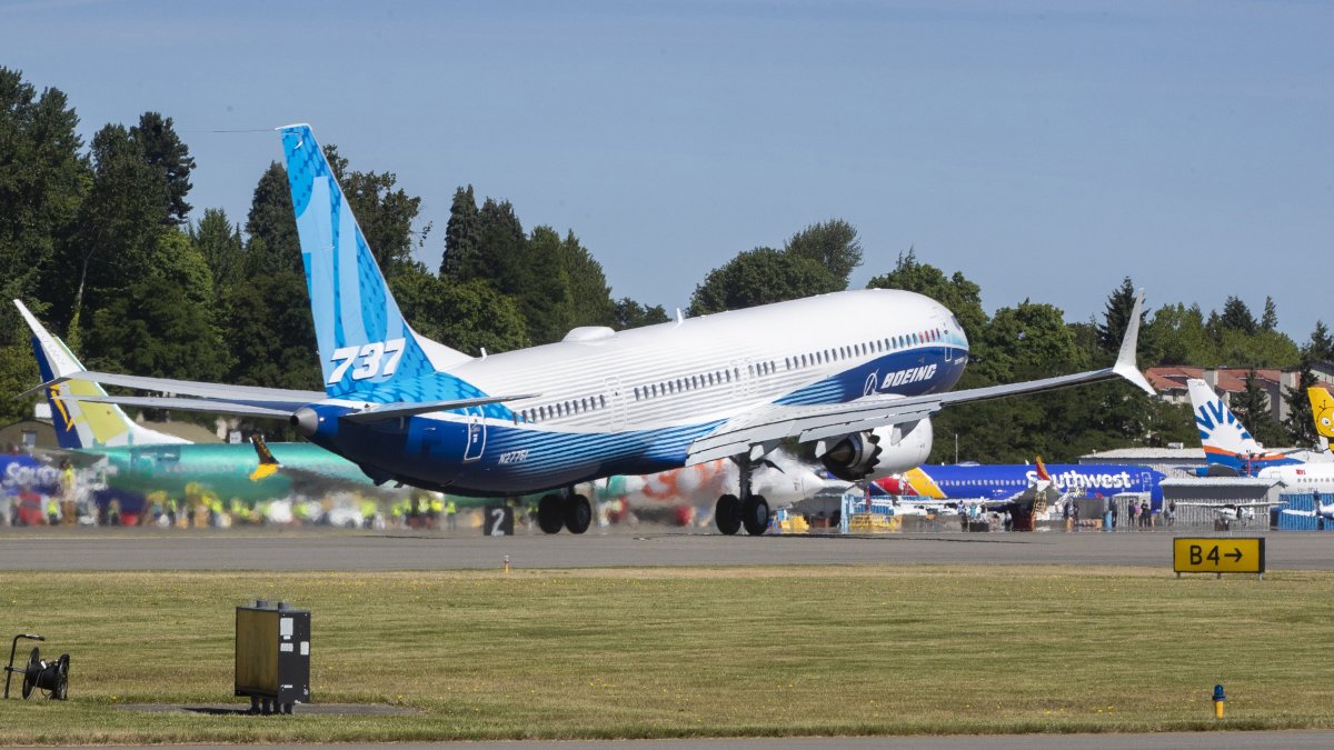 Nueva Versión Del 737 Max De Boeing Hace Primer Vuelo De Prueba