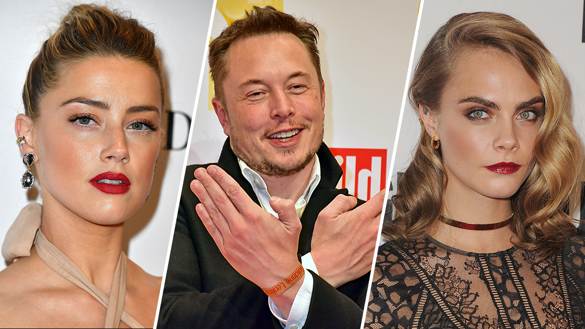 Video El Supuesto Trío Sexual Entre Amber Heard Elon Musk Y Cara