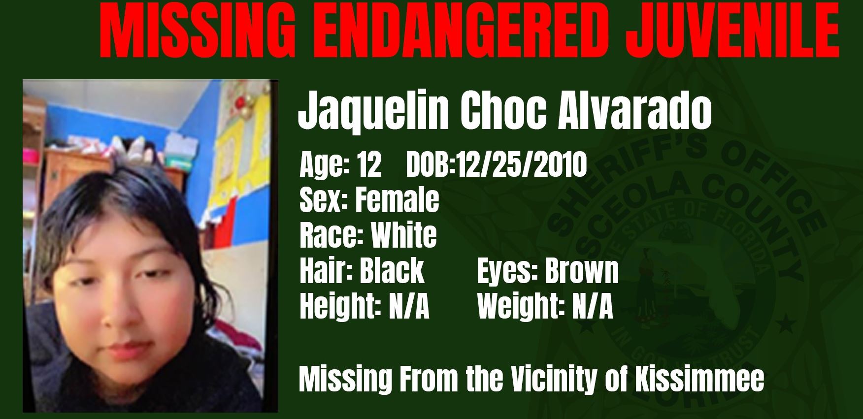 Desaparecida en Florida: Jaquelin Choc Alvarado – Telemundo Orlando (31)