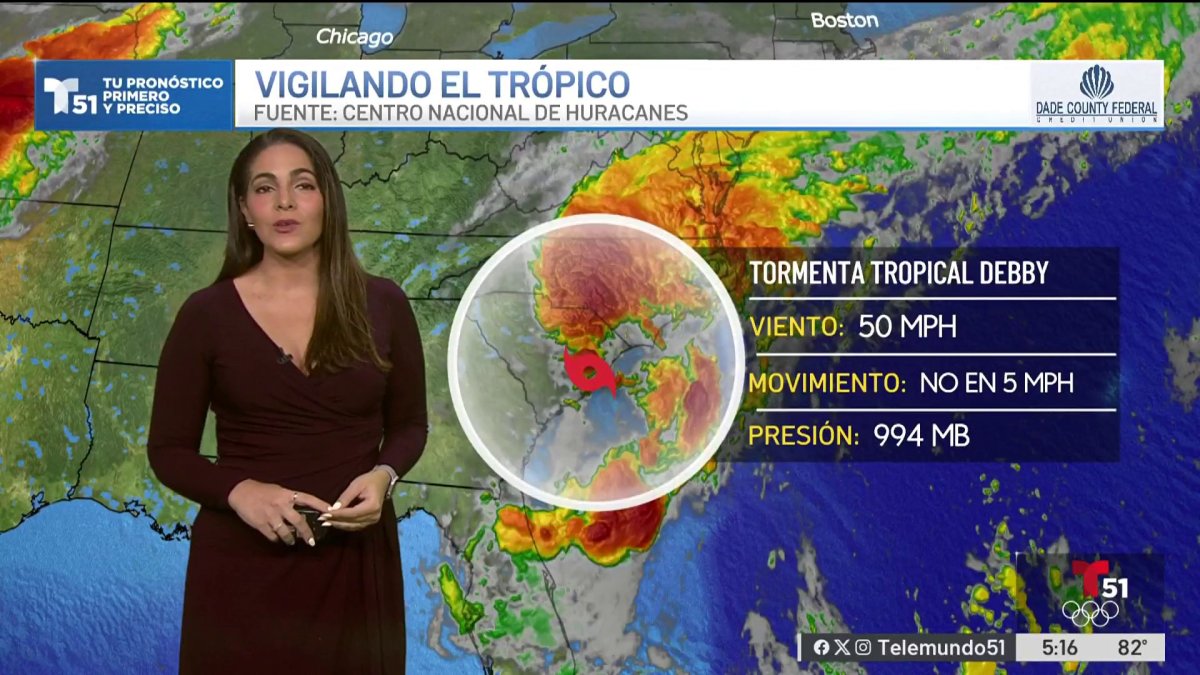 Tormenta tropical Debby: qué se espera – Telemundo Orlando (31)