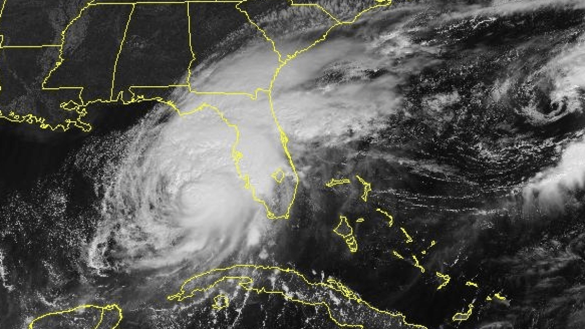 En vivo: aquí la trayectoria del huracán Milton hacia Florida ...