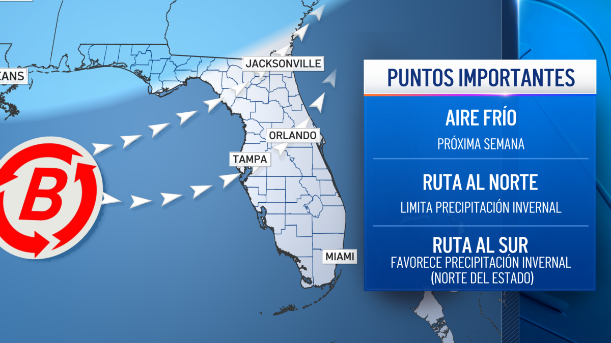 ¿Nieve en Florida? Pronóstico para 22 de enero de 2024 – Telemundo ...
